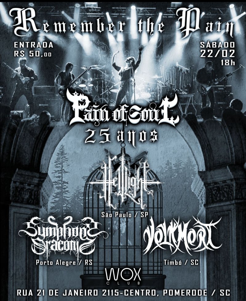 VOLKMORT: Confirmados ao lado de Pain Of Soul, Symphony Draconis e ...